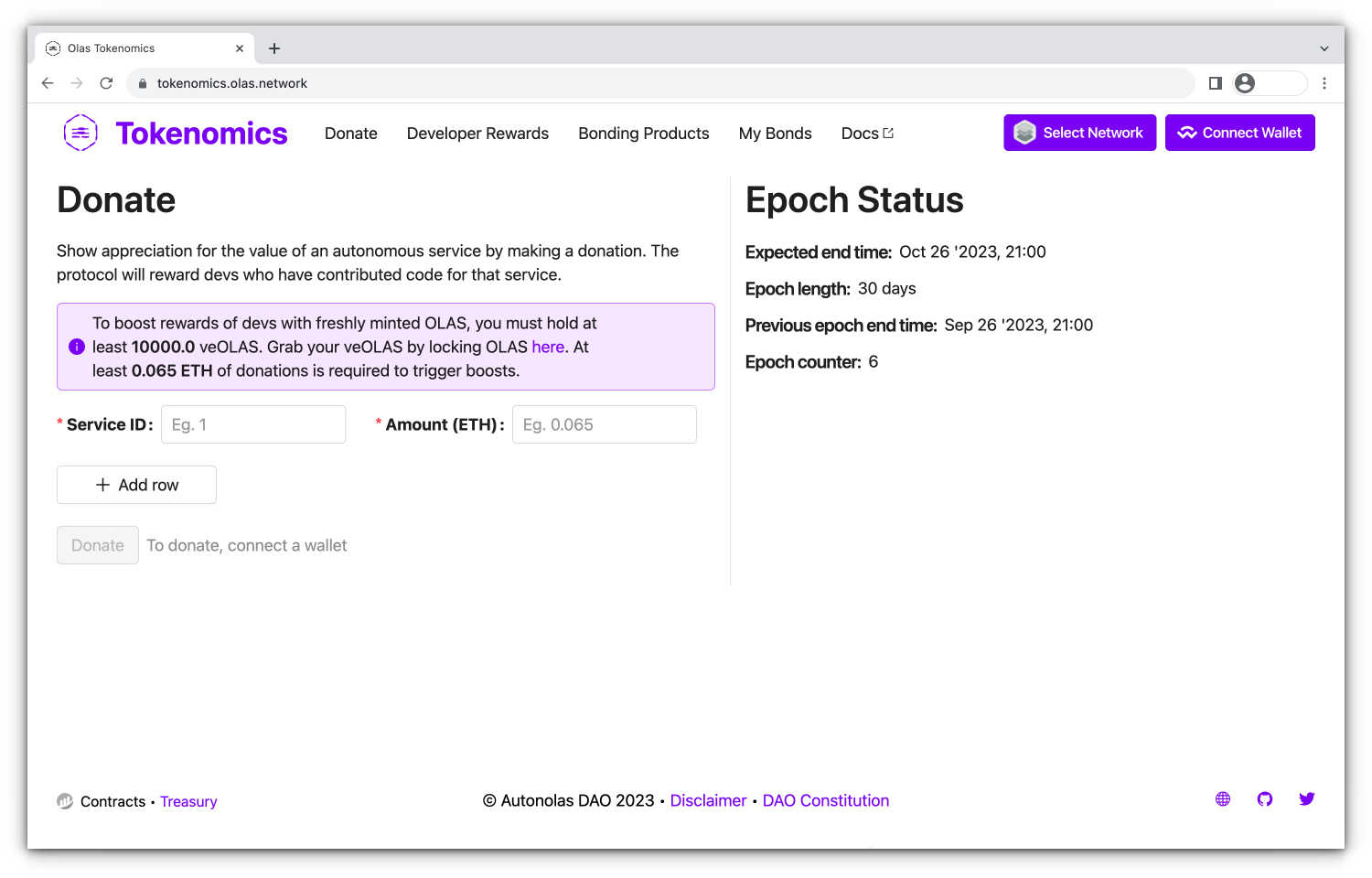 Tokenomics - Olas Developer Documentation Tokenomics - Olas Developer Documentation